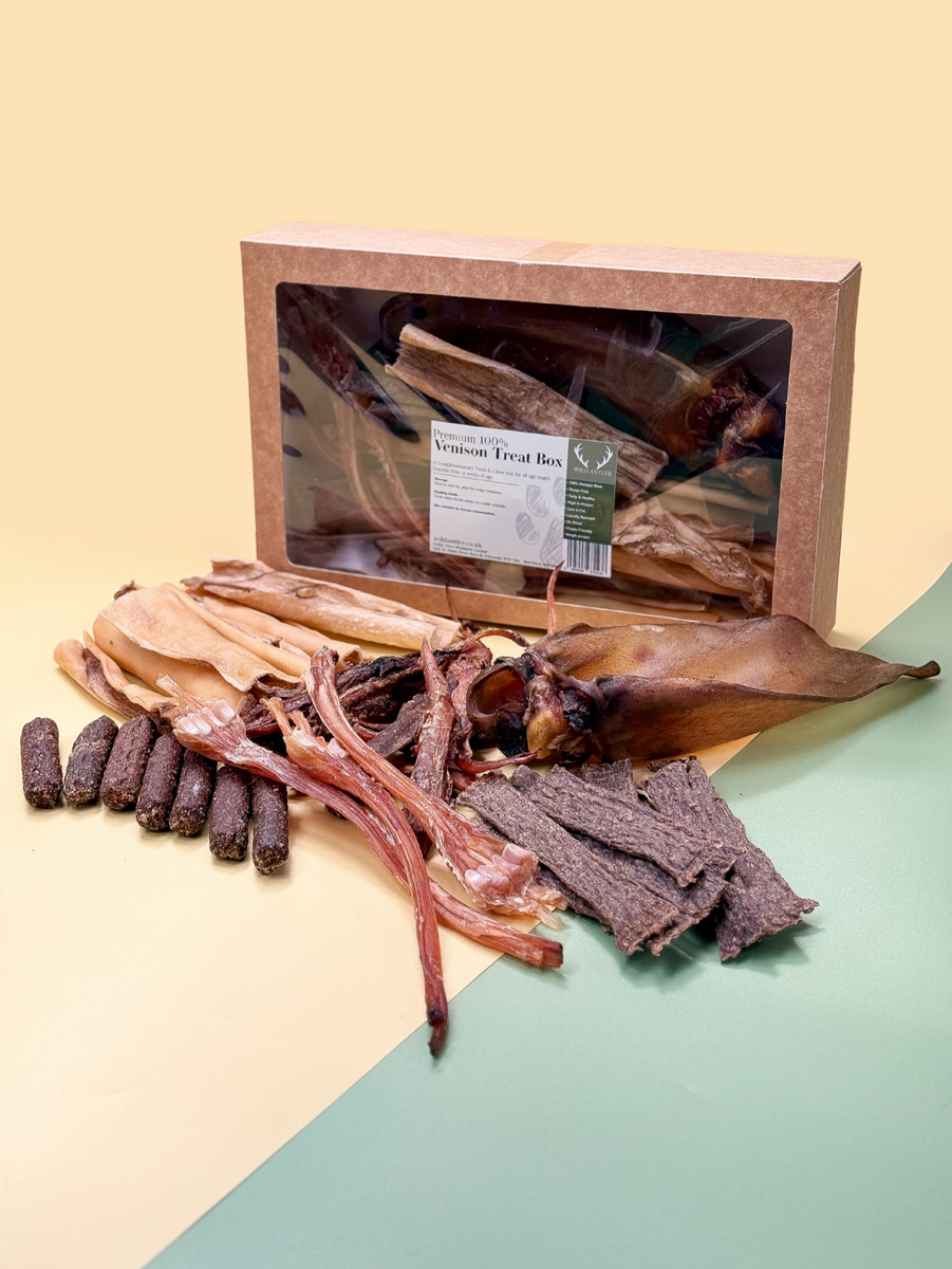 Venison Treats & Chews Selection Box – Wild Antler