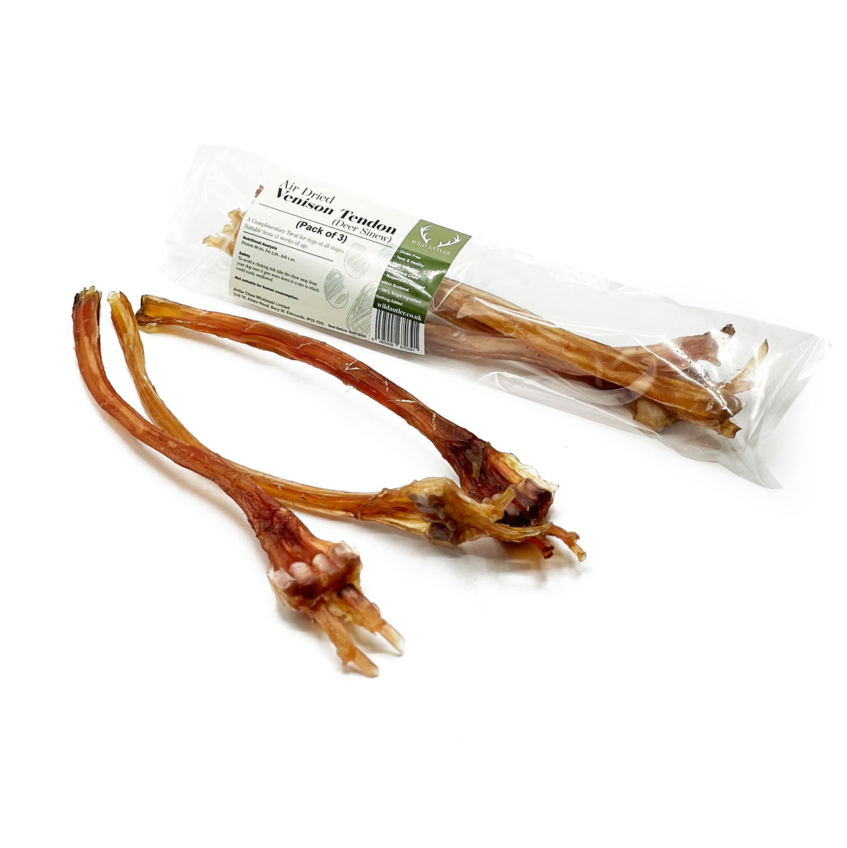 100% Natural Venison Tendons/ Sinew – Wild Antler